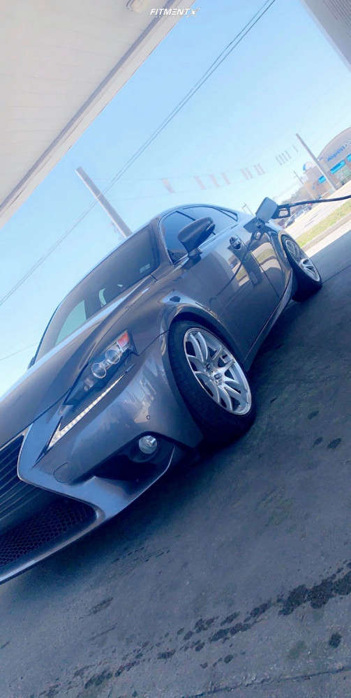 2014 Lexus IS250 Base with 18x8.5 ESR Sr08 and Michelin 205x40 on ...