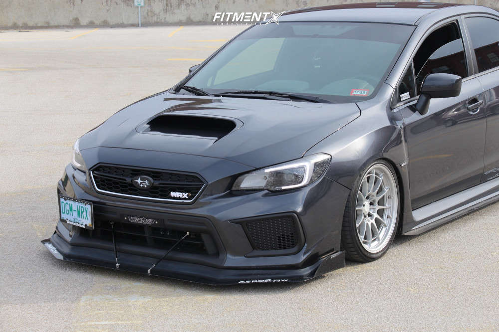 2018 Subaru WRX Base with 18x9.5 Enkei Nt03 and Hankook 255x35 on Air ...