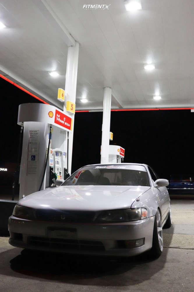 1993 Toyota Chaser Base with 18x9.5 Work Emotion T7r and Federal 245x30 ...