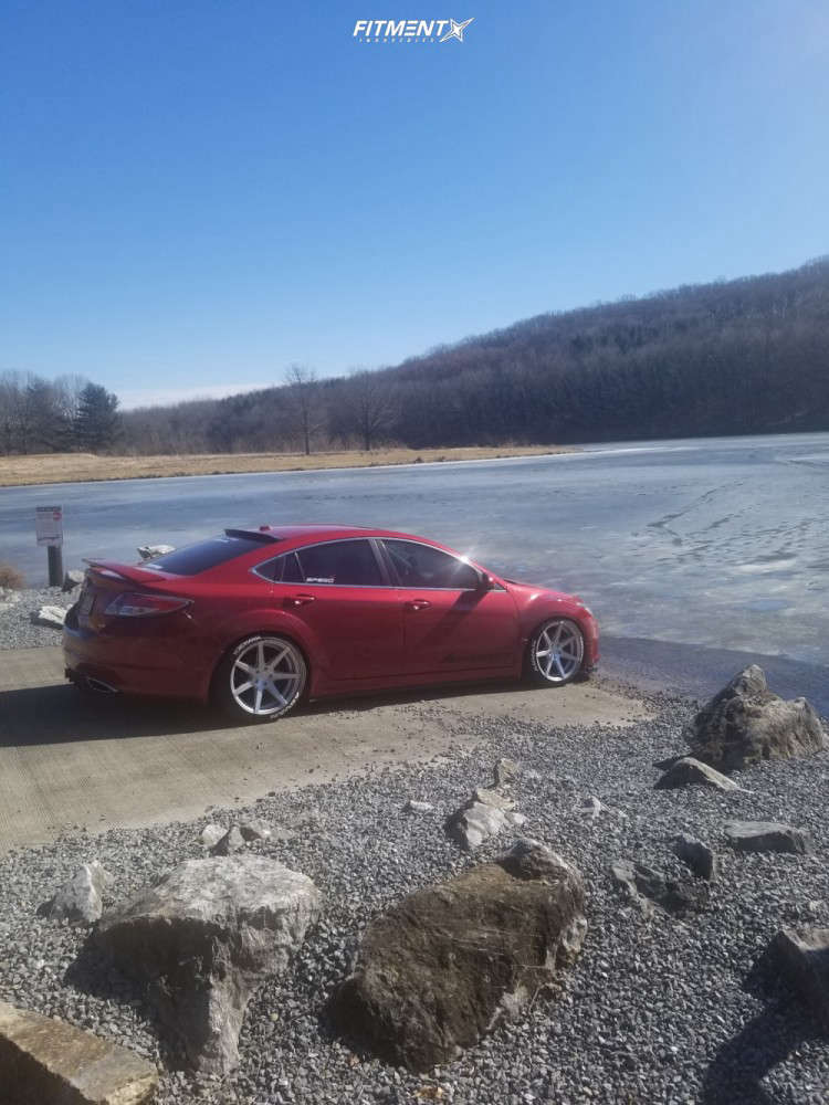2009 Mazda 6 S with 19x9.5 Rohana Rc7 and Yokohama 235x40 on Air ...