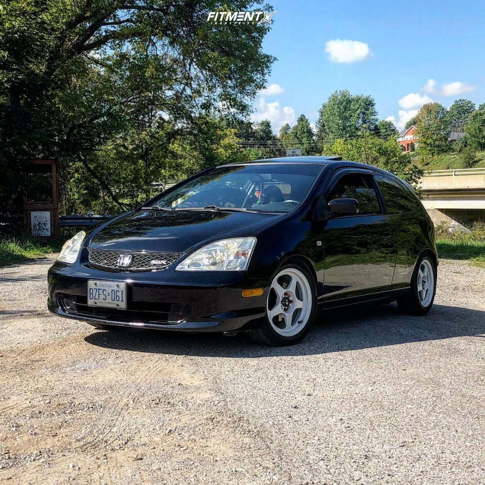 2003 Honda Civic SiR with 16x7 Rota Slipstreams and Aelous 205x55 on ...