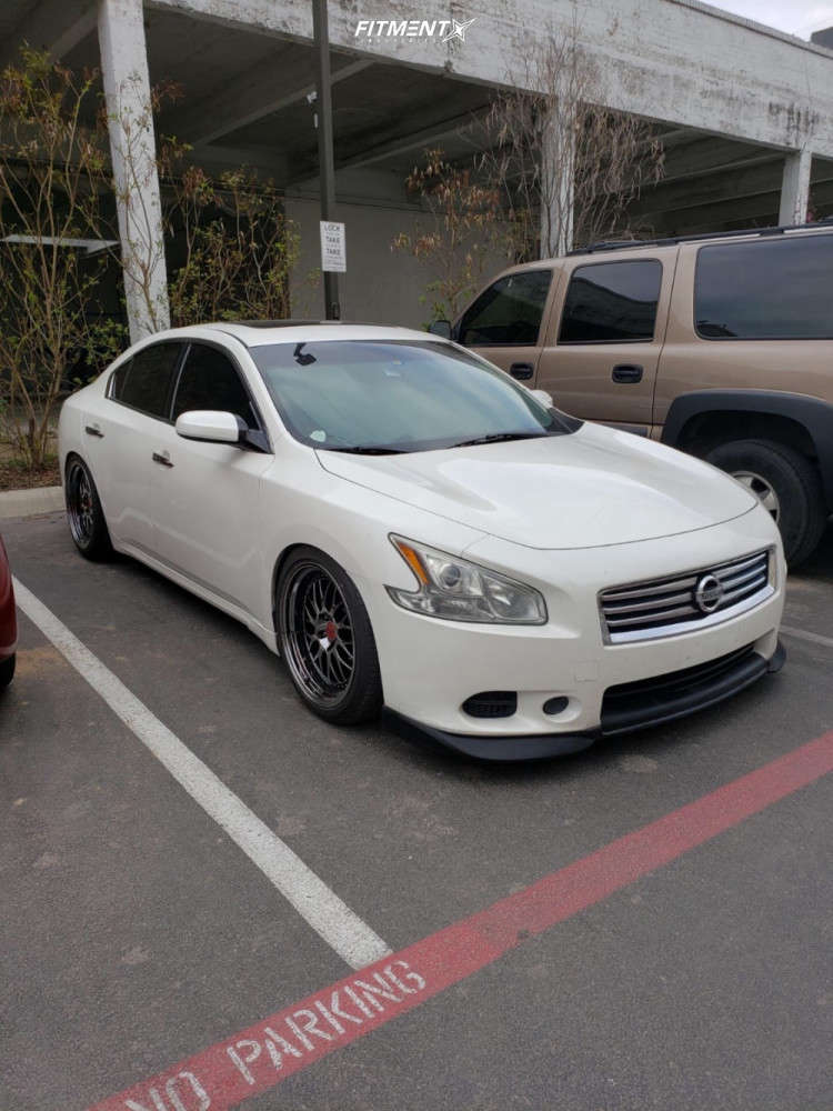 2009 Nissan Maxima S with 19x9.5 ESR Sr01 and Toyo Tires 245x40 on ...