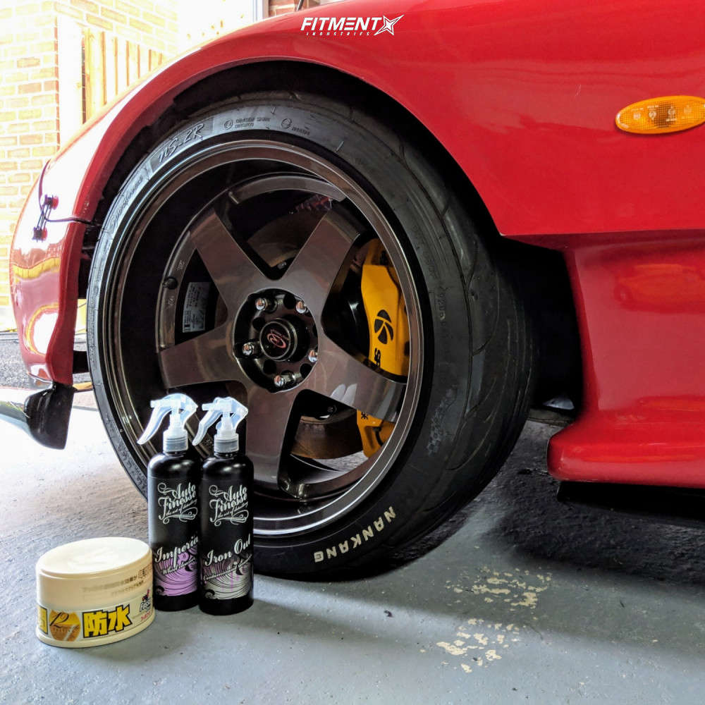 1994 Mazda RX-7 R2 with 18x9.5 Rota Gtr and Nankang 245x40 on Coilovers ...