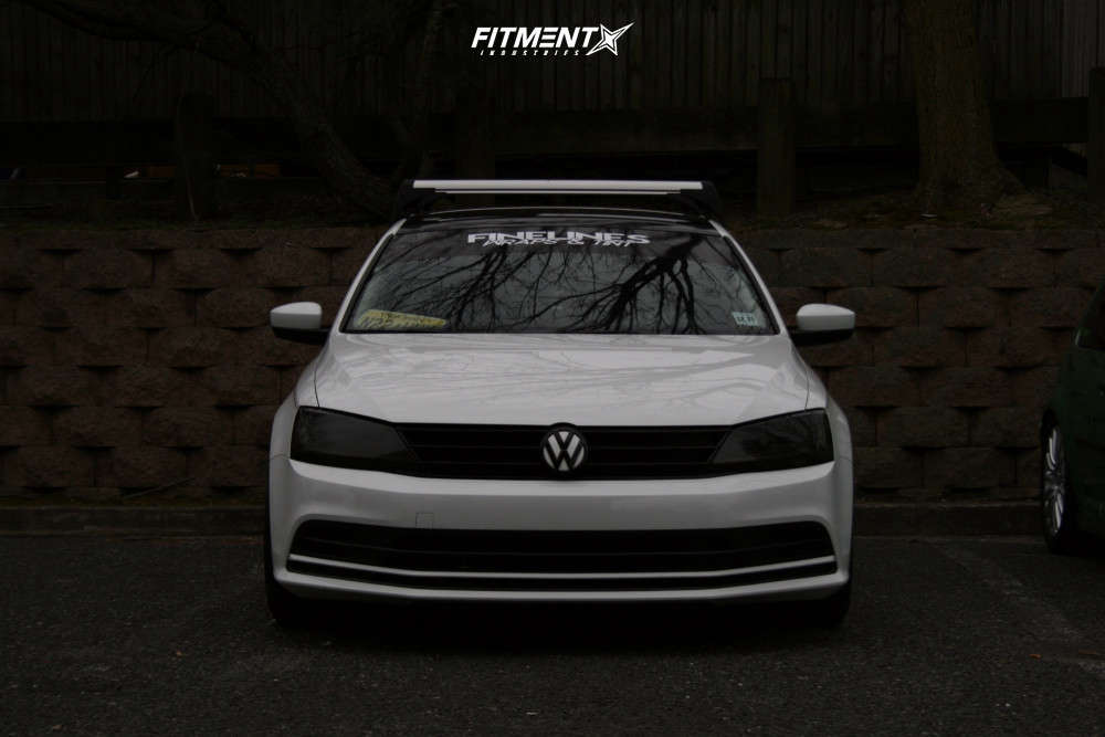 2017 Volkswagen Jetta S with 18x9.5 Rotiform Tmb and Achilles 215x40 on ...