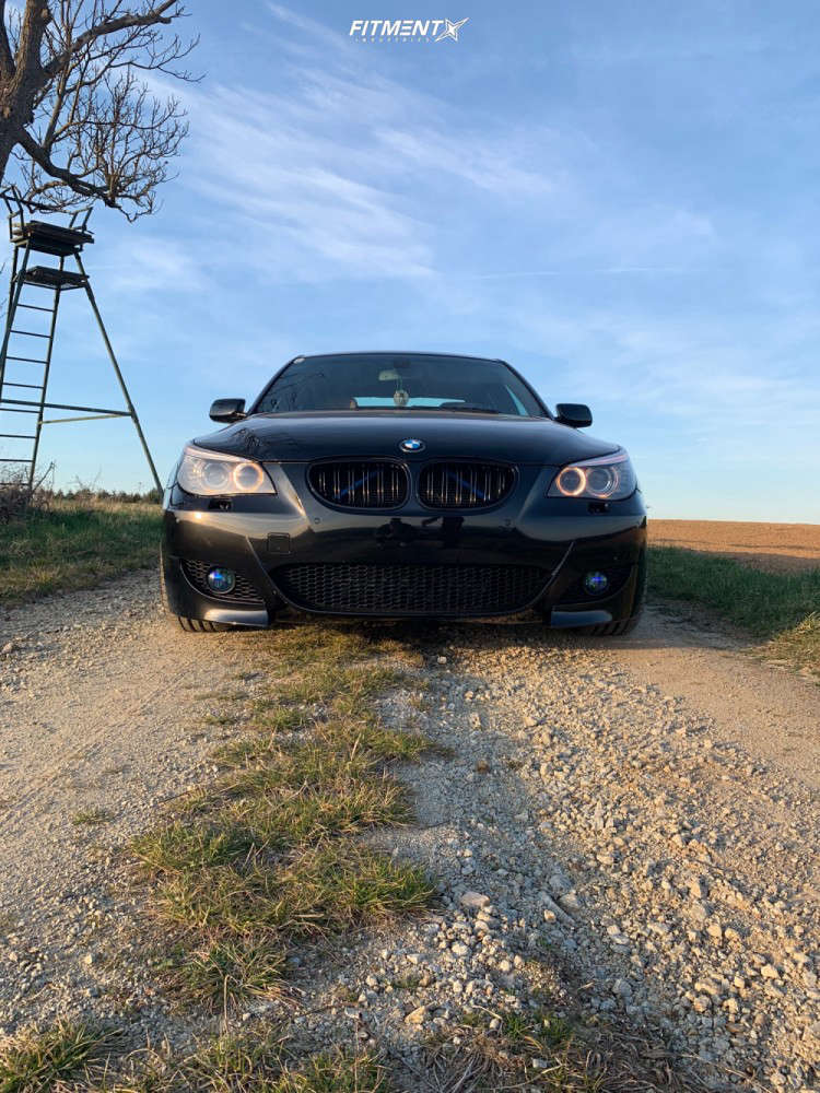 2008 BMW 528xi Base with 19x8.5 Vossen Cvt and Hankook 245x35 on ...