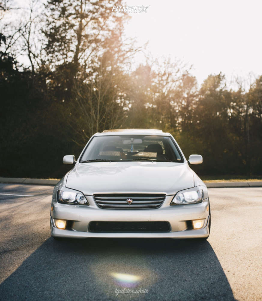 2002 Lexus IS300 Base with 18x9 MB Wheels Battles and Federal 215x40 on ...