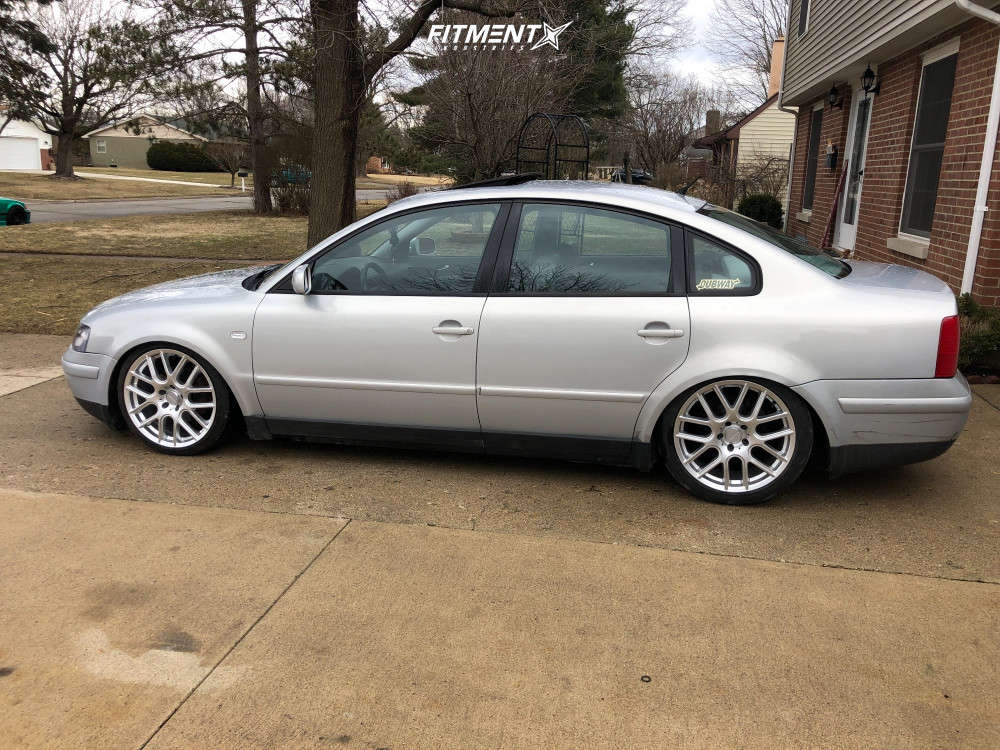 2001 Volkswagen Passat GLS with 18x8 Vision Cross and Nankang 205x40 on ...