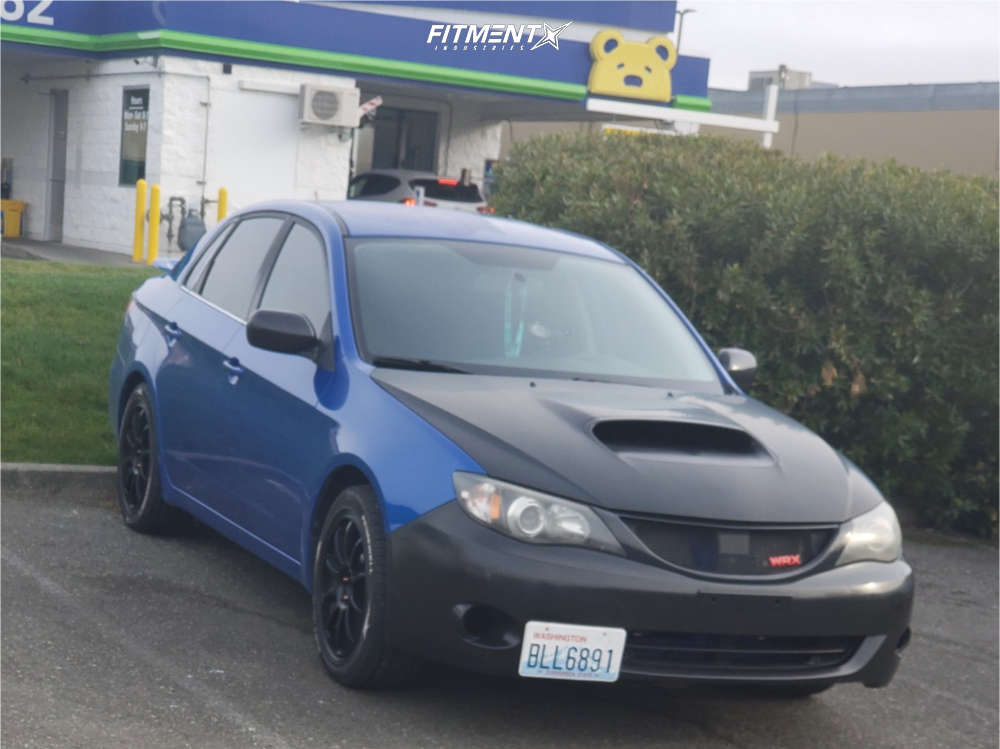 2008 Subaru Impreza WRX with 17x8 Rota G-force and Primewell 235x45 on ...
