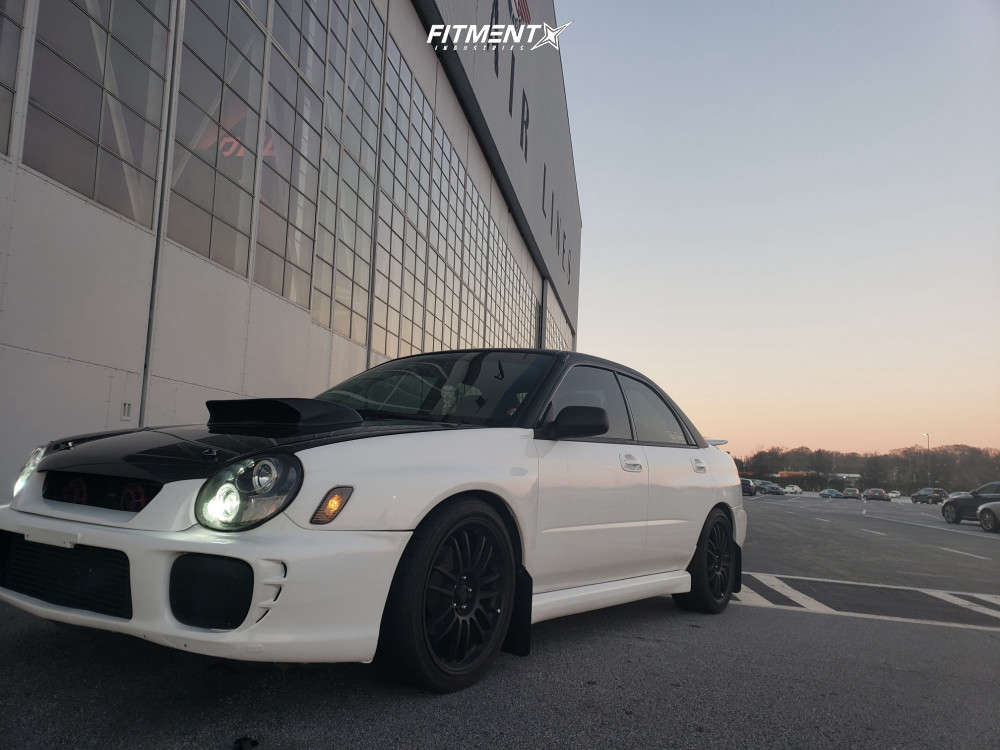 2002 Subaru WRX WRX with 18x9.5 AVID1 AV20 and Michelin 245x40 on ...