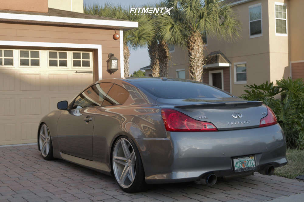 2011 INFINITI G37 IPL with 20x9 Vossen Cv5 and Ohtsu 245x35 on ...