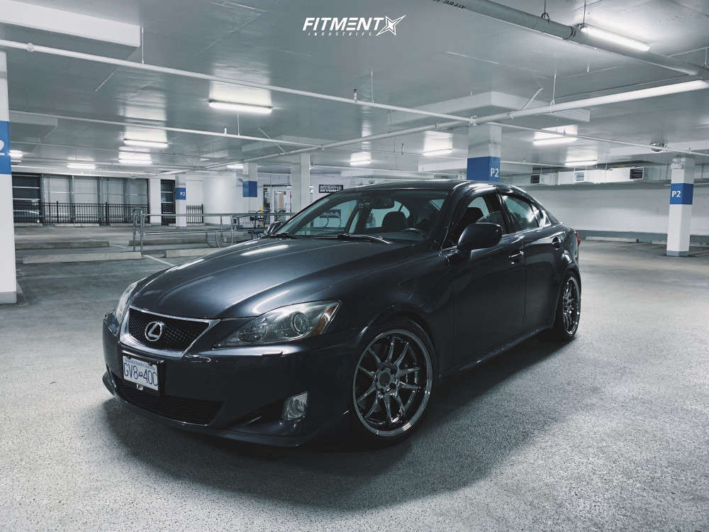 2006 Lexus IS350 Base with 18x9.5 Aodhan DS02 and Michelin 235x40 on ...
