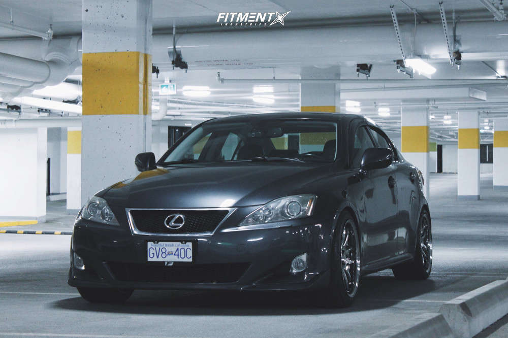 2006 Lexus IS350 Base with 18x9.5 Aodhan DS02 and Michelin 235x40 on ...