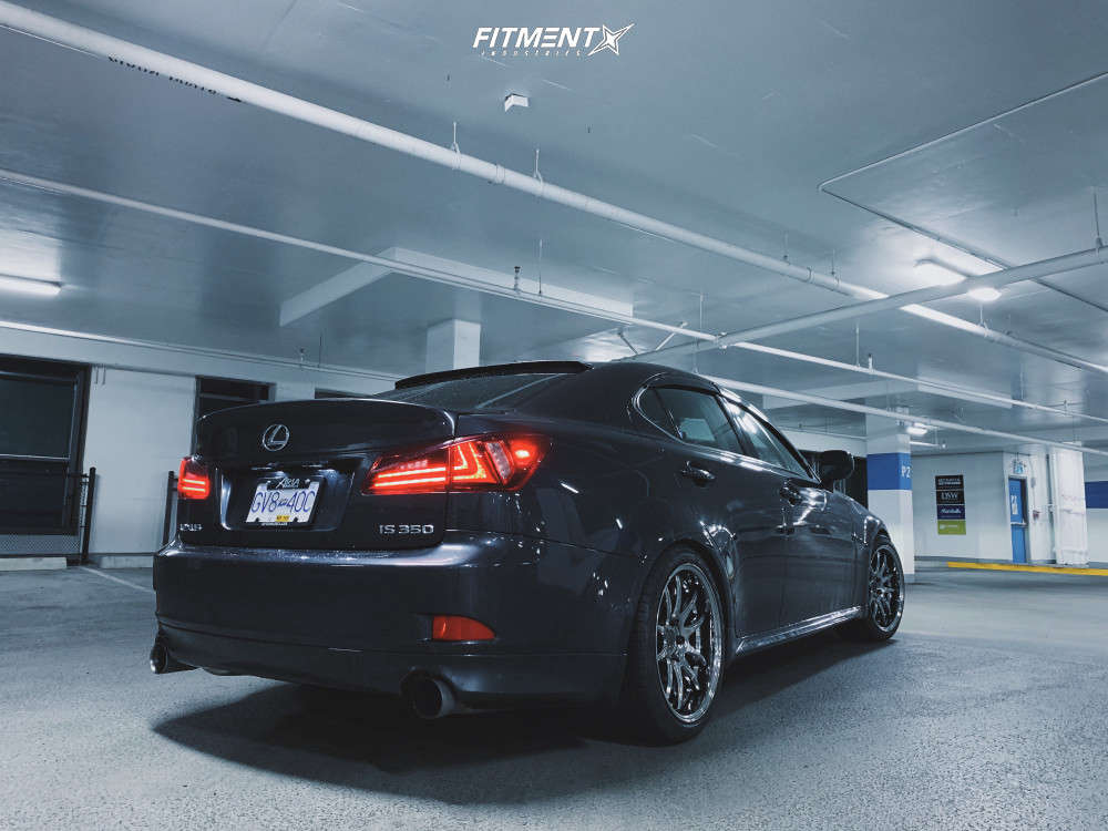 2006 Lexus IS350 Base with 18x9.5 Aodhan DS02 and Michelin 235x40 on ...