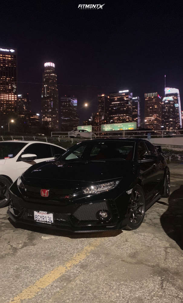 2018 Honda Civic Type R with 18x9.5 Volk Ze40 and Toyo Tires 265x35 on ...