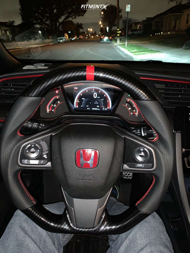 2018 Honda Civic Type R with 18x9.5 Volk Ze40 and Toyo Tires 265x35 on ...