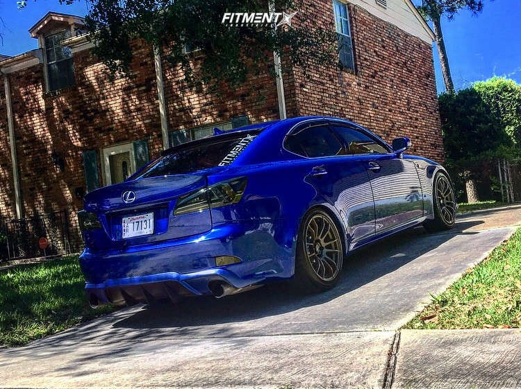 2011 Lexus IS250 Base with 18x8.5 AVID1 AV20 and Nitto 235x40 on ...