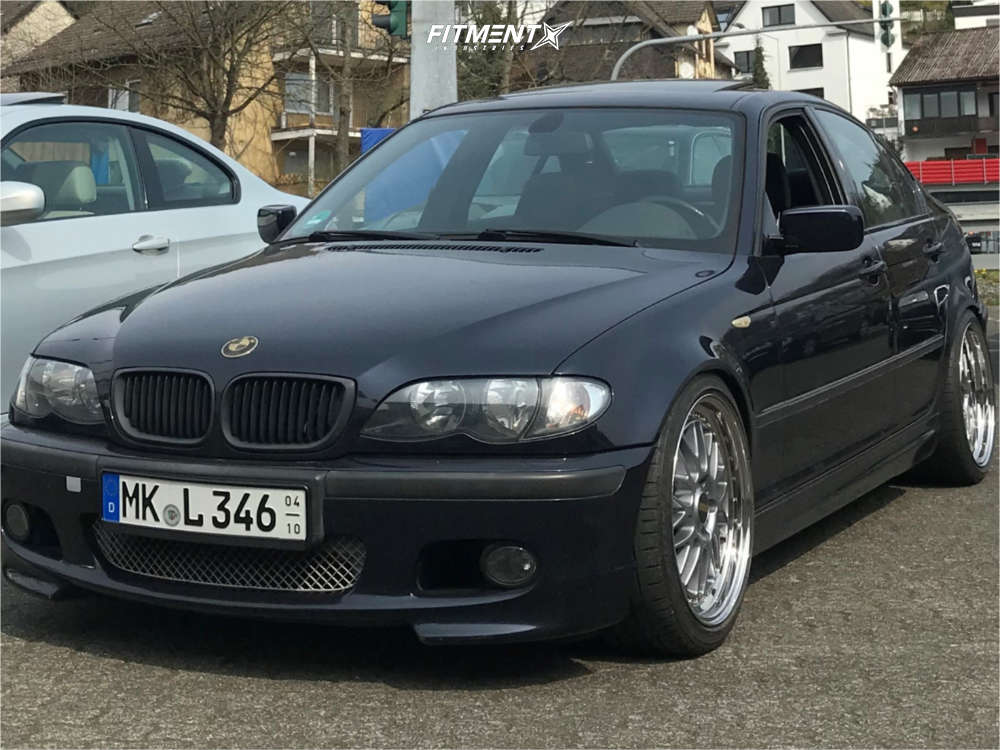 2003 BMW 330i Base with 18x8.5 Rial Dytona Race and Bridgestone 225x40 ...