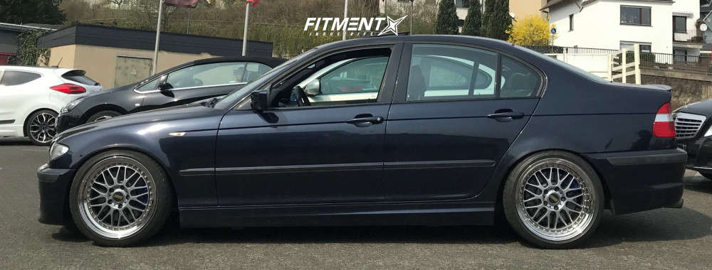 2003 BMW 330i Base with 18x8.5 Rial Dytona Race and Bridgestone 225x40 ...