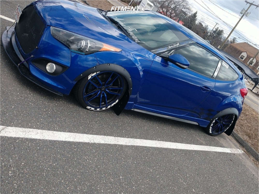 Konig Myth 17x8 43 Black Blue | MY8751443F | Fitment Industries