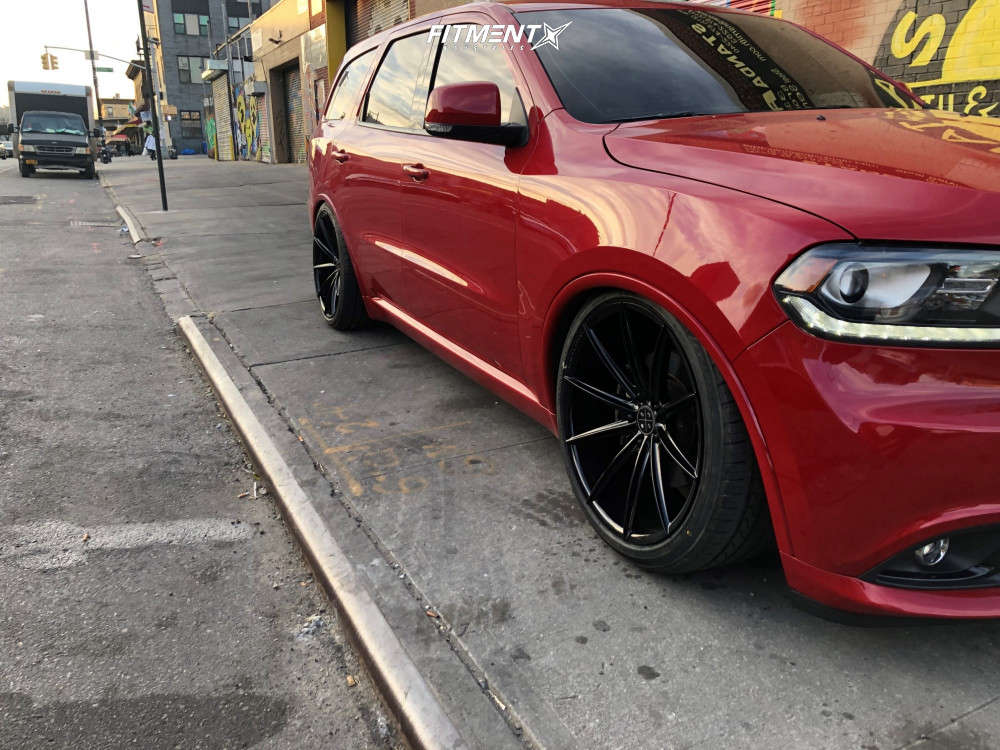 2016 Dodge Durango R/T with 22x10.5 Blaque Diamond Bd-11 and Lexani ...