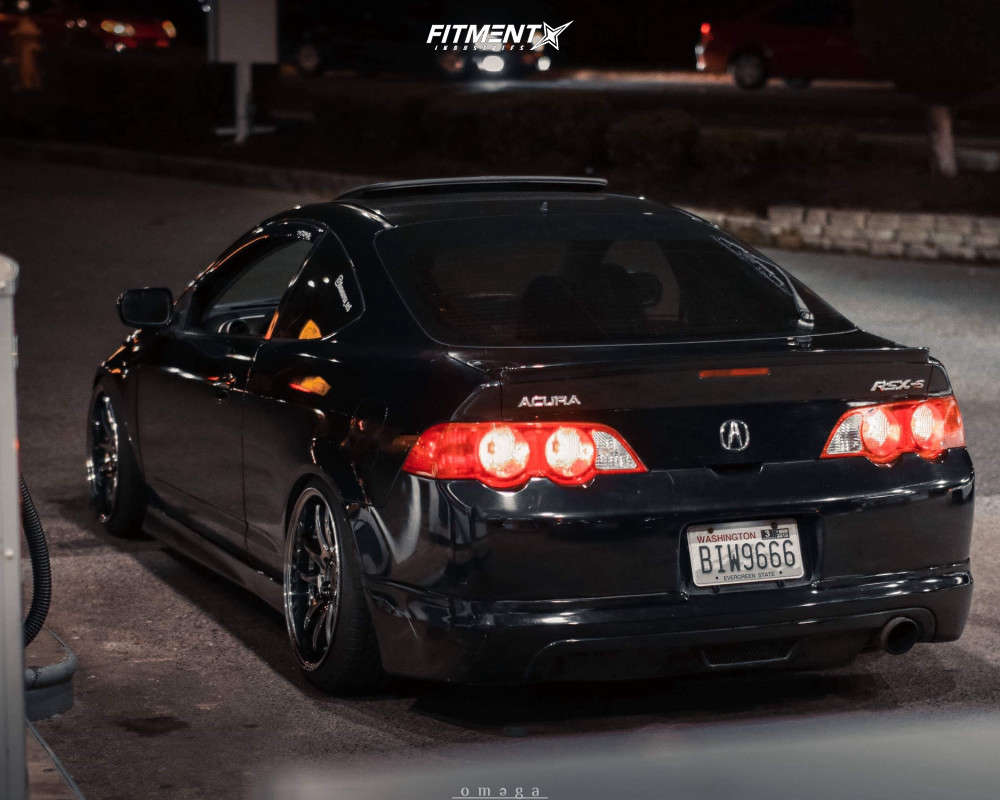2002 Acura RSX Type-S with 18x9.5 Aodhan DS02 and Achilles 215x40 on Coilovers | 662417 ...