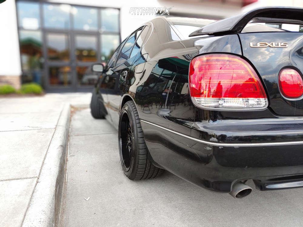 2002 Lexus GS300 Base with 18x10.5 Aodhan DS07 and Falken 235x40 on ...