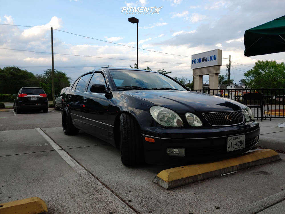 2002 Lexus GS300 Base with 18x10.5 Aodhan DS07 and Falken 235x40 on ...
