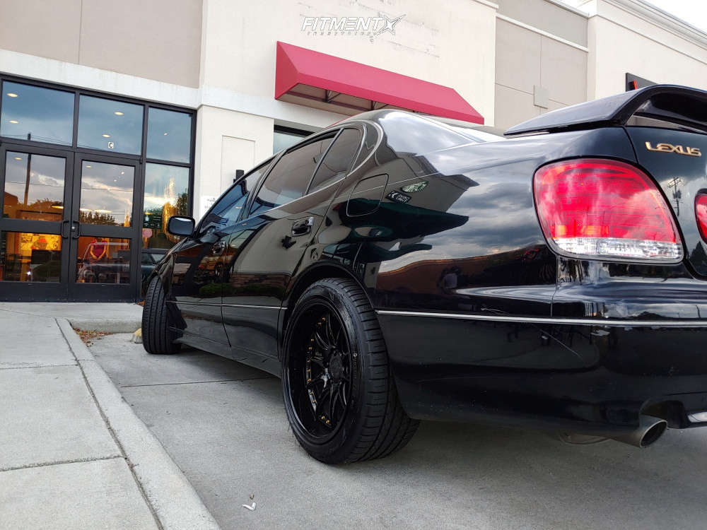 2002 Lexus GS300 Base with 18x10.5 Aodhan DS07 and Falken 235x40 on ...