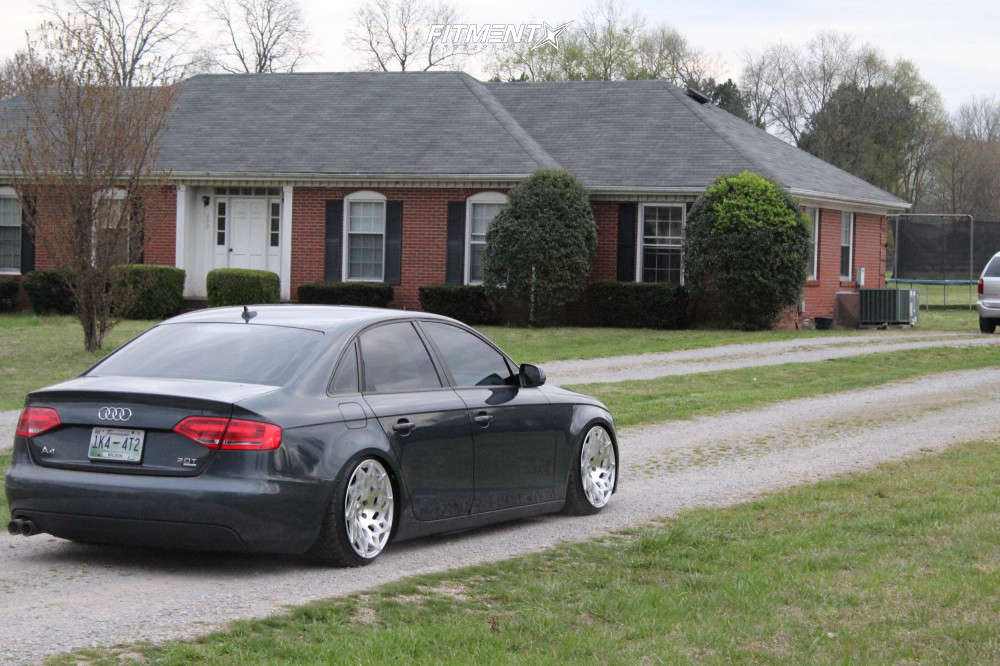 2010 Audi A4 Quattro Base with 18x9.5 WatercooledIND Md1 and Nitto ...