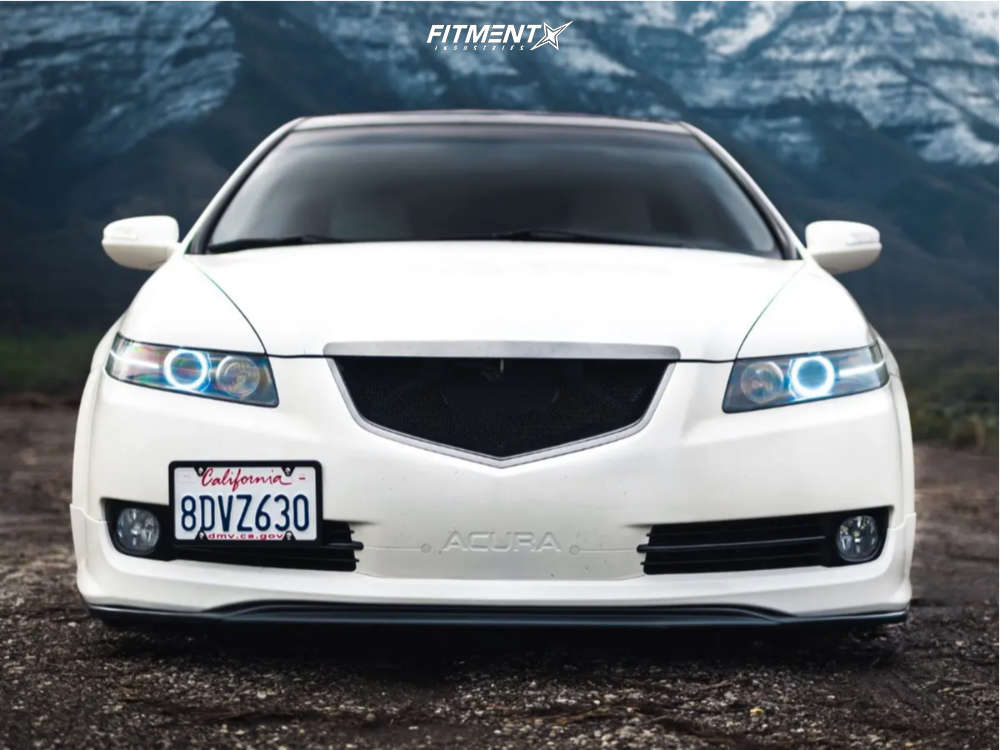 2007 Acura TL Base with 18x9.5 Kansei Corsa and Yokohama 235x40 on ...