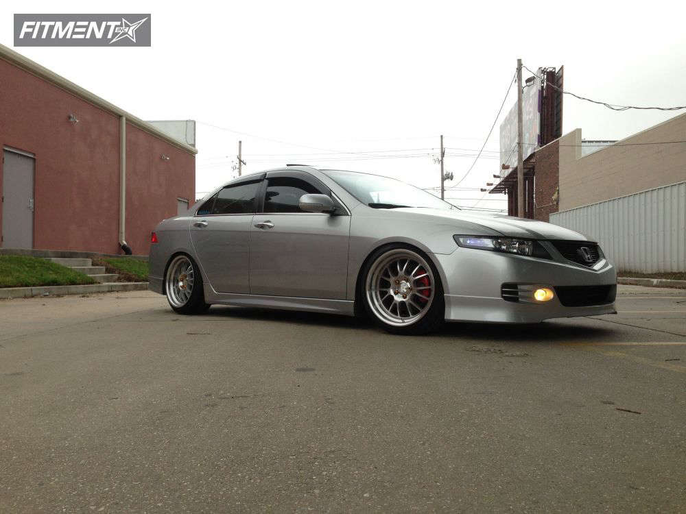 2007 Acura TSX Base with 18x9.5 Klutch SL14 and Falken 225x40 on ...