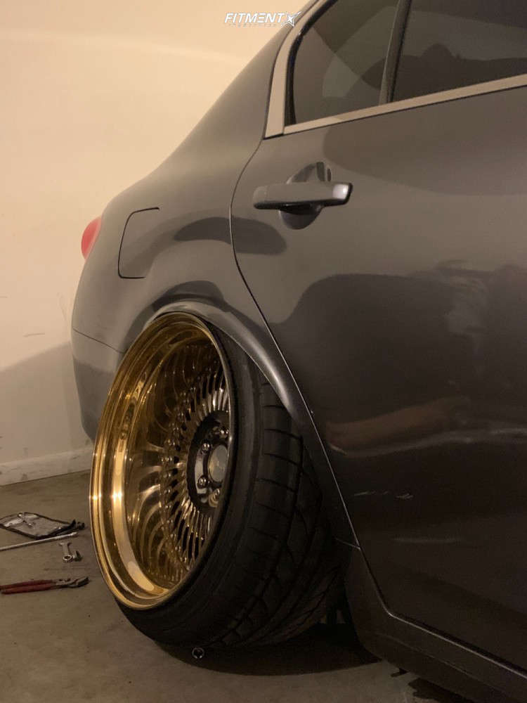 2010 INFINITI G37 X with 19x10 GMR SF-8 and Achilles 225x35 on ...