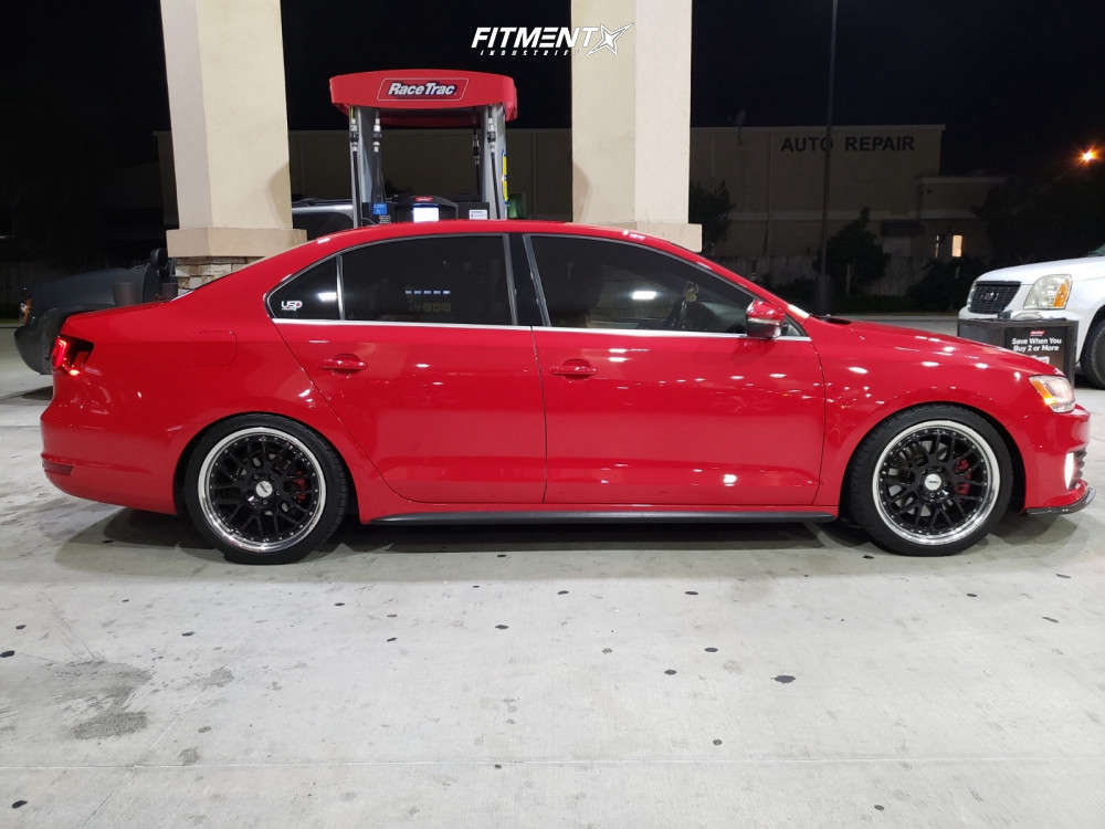 2013 Volkswagen Jetta GLI with 18x8 TSW Valencia and BFGoodrich 225x40 ...