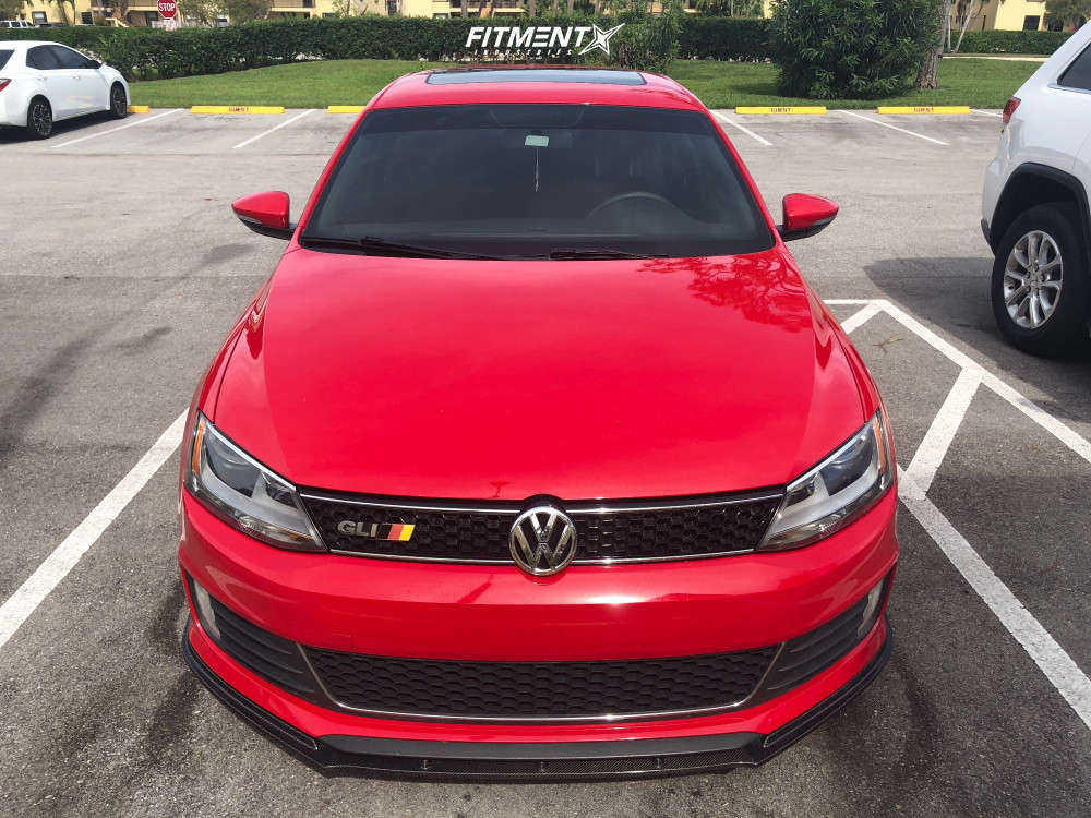 2013 Volkswagen Jetta GLI with 18x8 TSW Valencia and BFGoodrich 225x40 ...