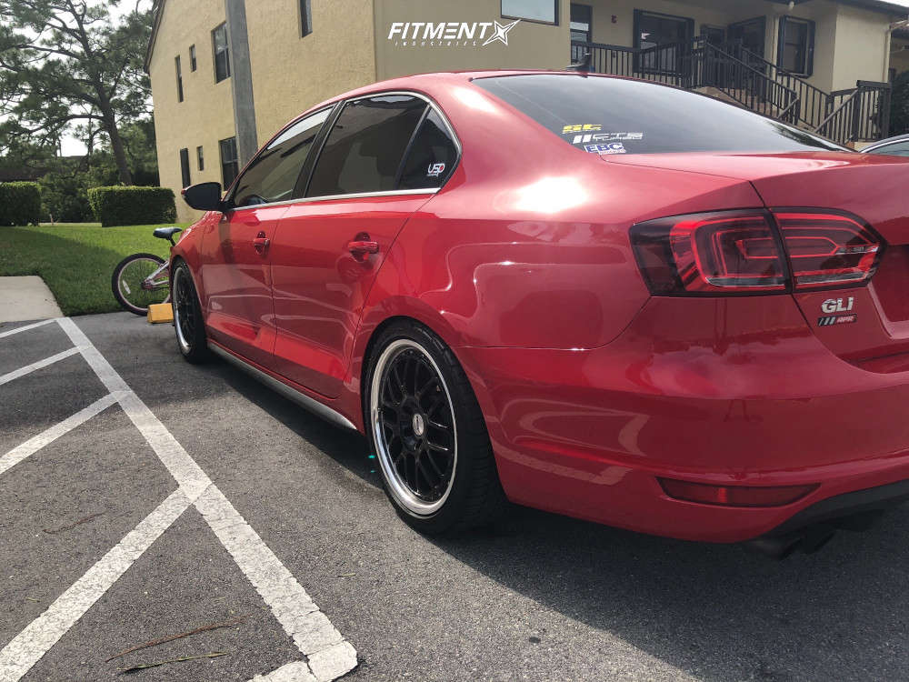 2013 Volkswagen Jetta GLI with 18x8 TSW Valencia and BFGoodrich 225x40 ...