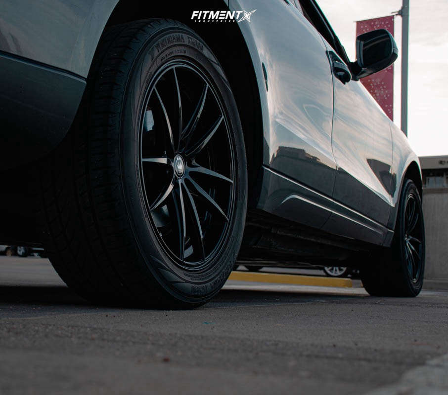 2012 Audi Q5 Premium with 19x8.5 Konig Oversteer and Yokohama 255x50 on ...