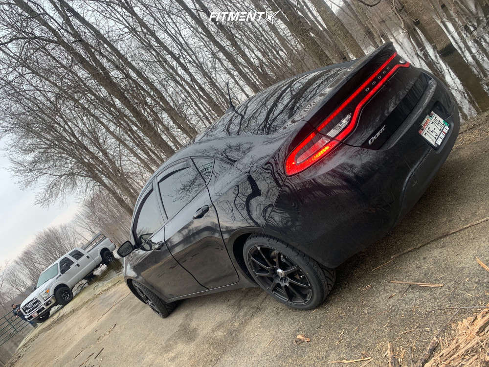 2015 Dodge Dart SE with 18x7.5 Enkei Edr9 and Nitto 225x40 on Stock ...
