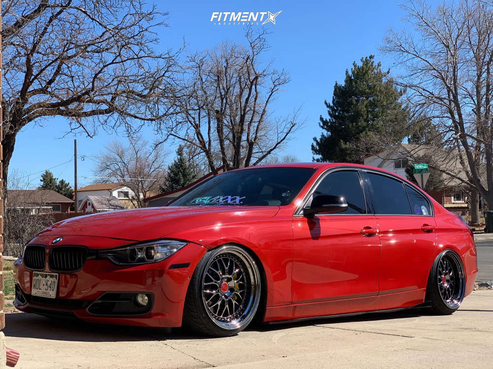 2012 BMW 335i Base with 19x9.5 ESR Sr01 and Federal 215x35 on Coilovers | 666952 | Fitment ...