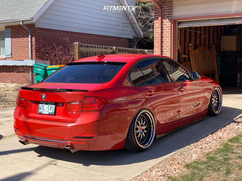 2012 BMW 335i Base with 19x9.5 ESR Sr01 and Federal 215x35 on Coilovers ...