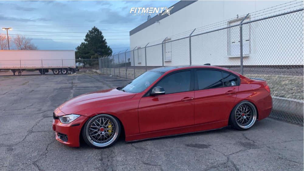 2012 BMW 335i Base with 19x9.5 ESR Sr01 and Federal 215x35 on Coilovers ...