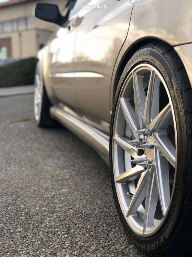 2005 Subaru Impreza RS with 18x8.5 F1R F29 and Firestone 235x55 on ...