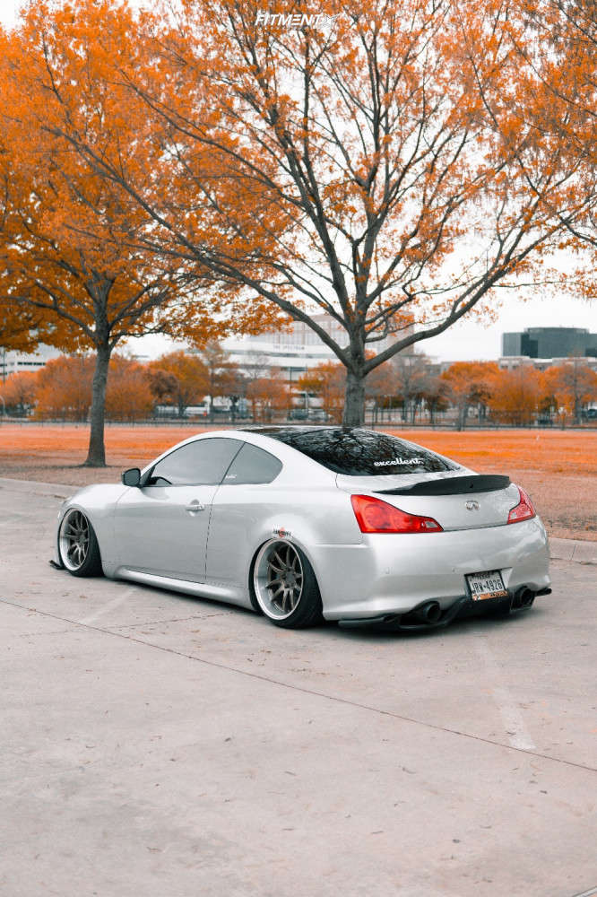 2011 INFINITI G37 Sport with 19x9.5 Aodhan DS02 and Federal 225x35 on ...