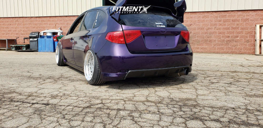 2008 Subaru WRX Base with 18x10 WatercooledIND Md1 and Nankang 225x40 ...