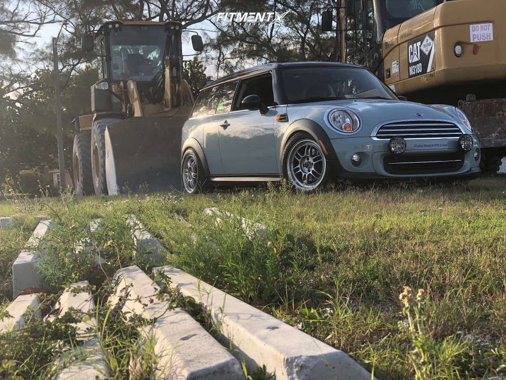 2011 Mini Cooper Clubman with 16x7 Enkei RPF1 and Falken 205x50 on ...