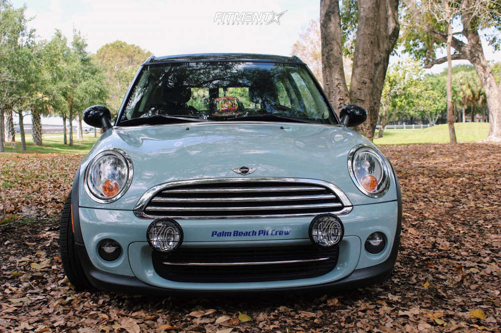 2011 Mini Cooper Clubman with 16x7 Enkei RPF1 and Falken 205x50 on ...
