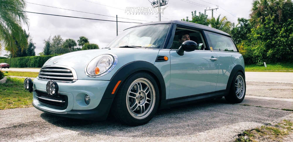 2011 Mini Cooper Clubman with 16x7 Enkei RPF1 and Falken 205x50 on ...