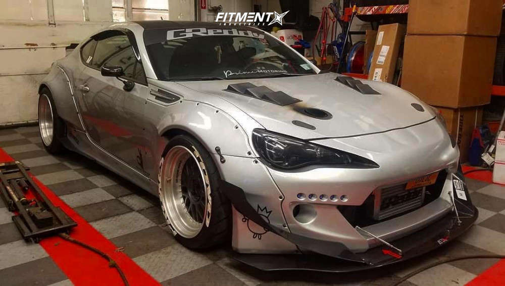 2014 Subaru BRZ Premium with 18x9.5 Work Meister M1 3p and Toyo Tires ...