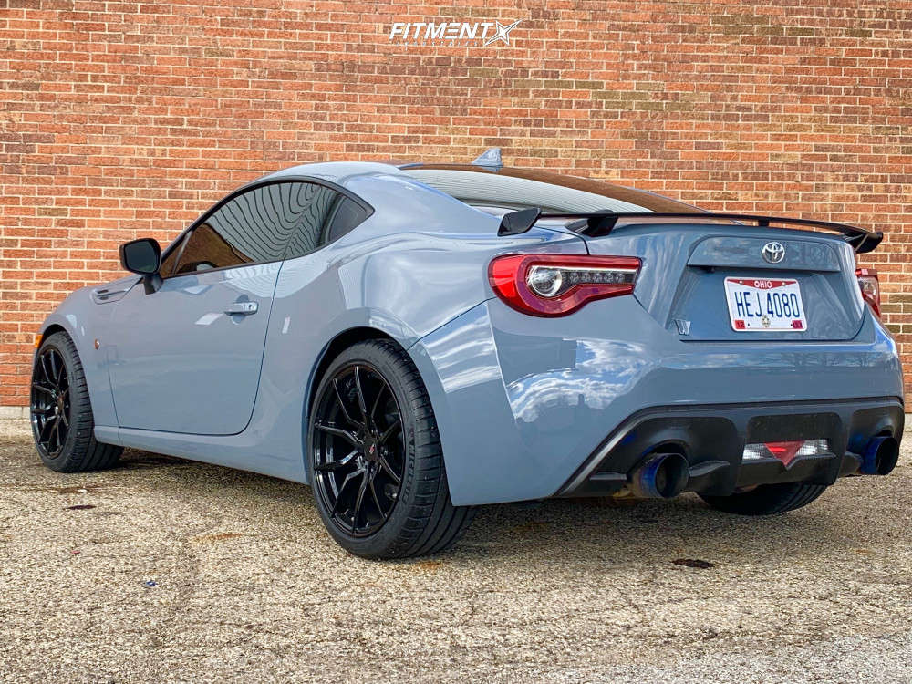 2018 Toyota 86 GT with 18x9.5 Option Lab R716 and Michelin 255x35 on Coilovers | 669728 ...