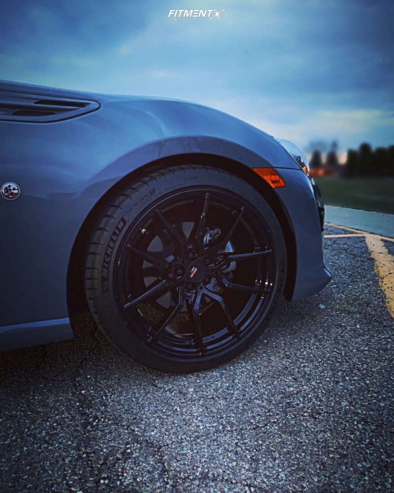 2018 Toyota 86 GT with 18x9.5 Option Lab R716 and Michelin 255x35 on Coilovers | 669728 ...