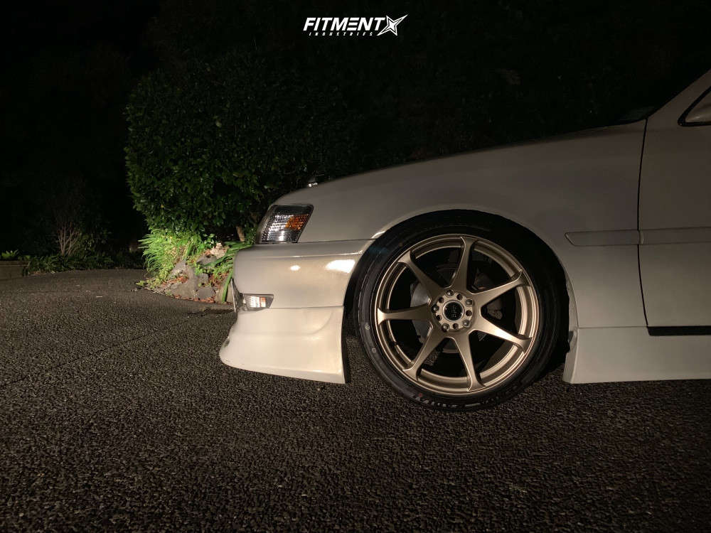 1996 Toyota Chaser Base with 18x9.5 CST and Kenda 235x40 on Coilovers ...
